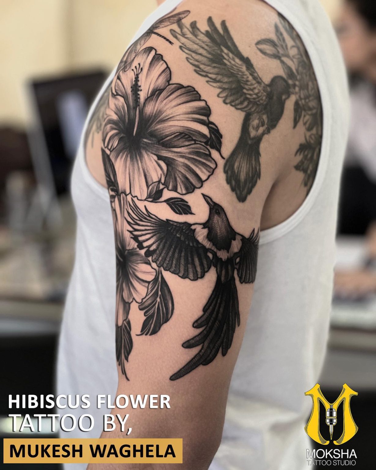 Hibiscus Tattoo: Symbolism and Design by Mukesh Waghela